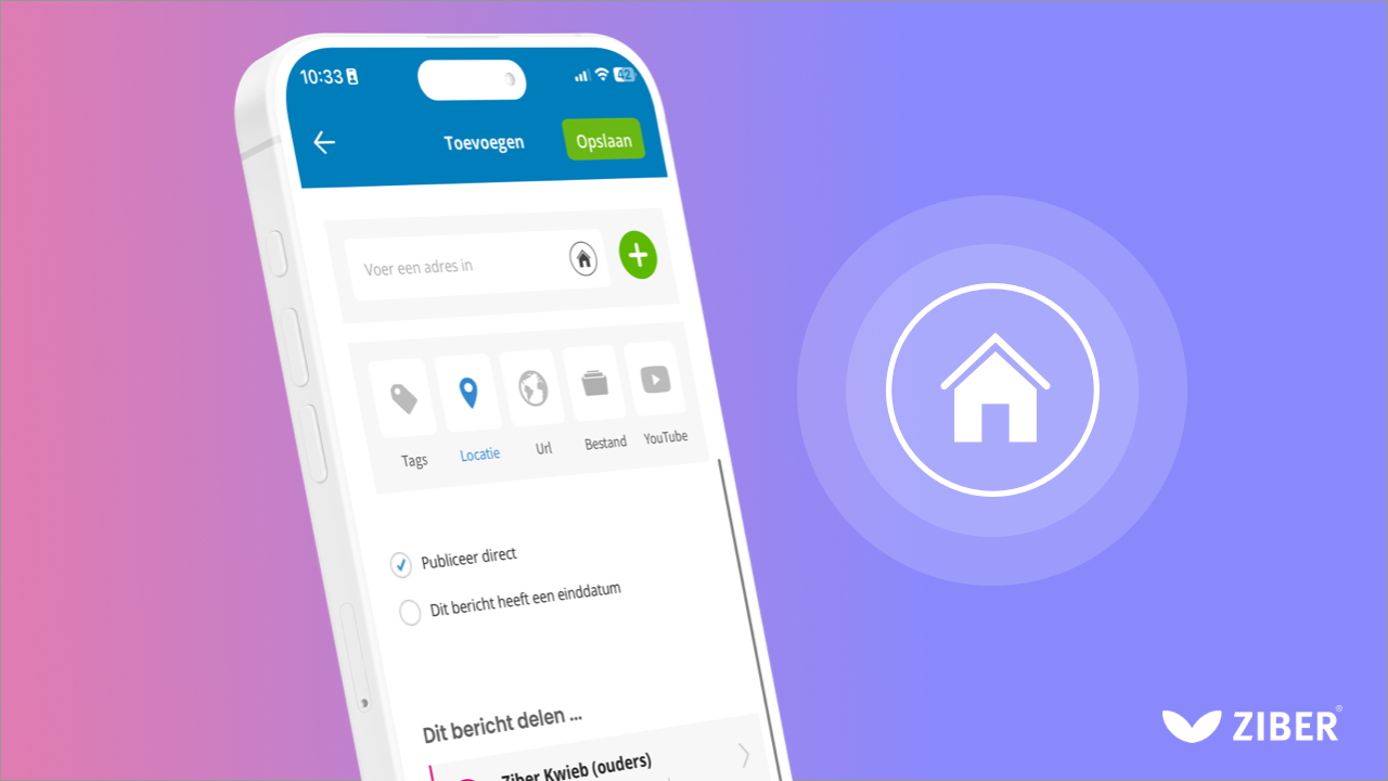 Ziber: Oudercommunicatie voor opvang & onderwijs.